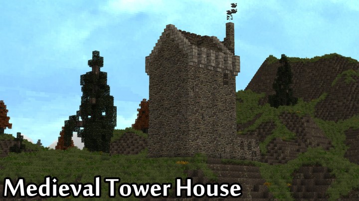 Medieval Tower House Minecraft Map