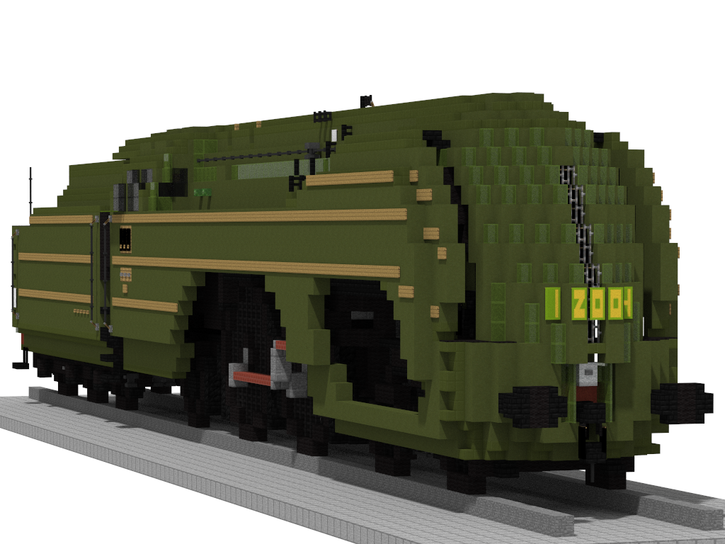 NMBS Type-12 | 5:1 Steam Locomotive Minecraft Map