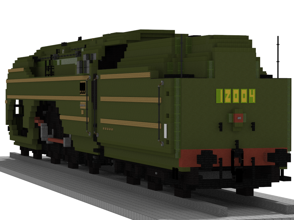 NMBS Type-12 | 5:1 Steam Locomotive Minecraft Map