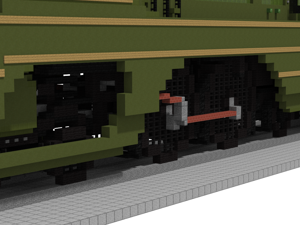 NMBS Type-12 | 5:1 Steam Locomotive Minecraft Map