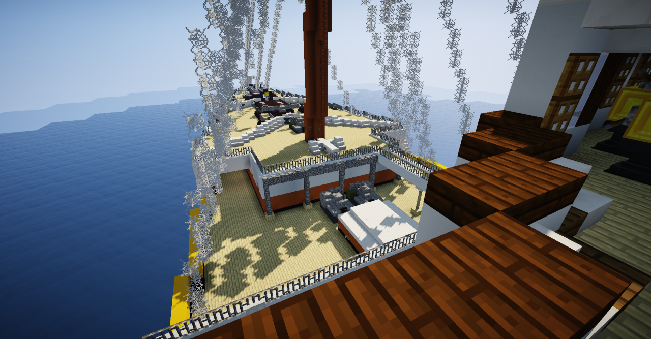 RMS Oceanic 1899 "Queen of the Seas" Exterior Model Minecraft Map