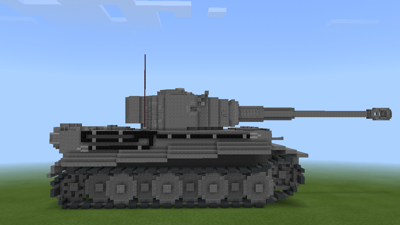 Tiger 1 Tank Creation (Download Available Now) Minecraft Map