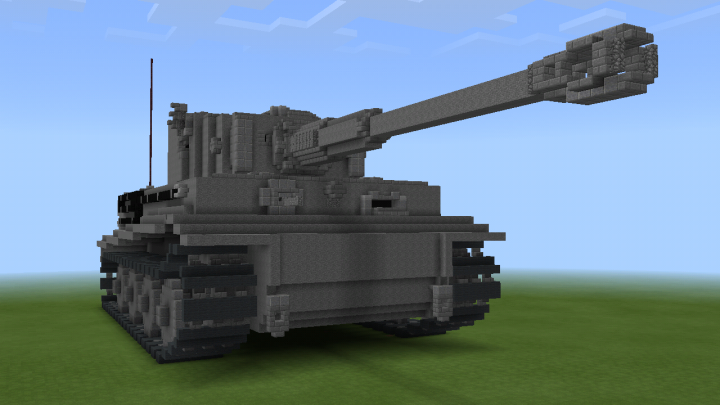 Tiger 1 Tank Creation (Download Available Now) Minecraft Map