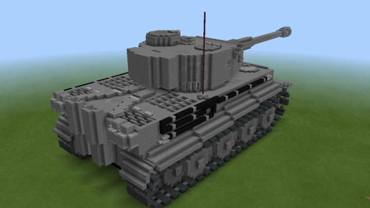 Tiger 1 Tank Creation (Download Available Now) Minecraft Map