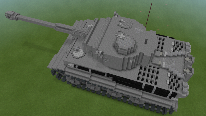 Tiger 1 Tank Creation (Download Available Now) Minecraft Map
