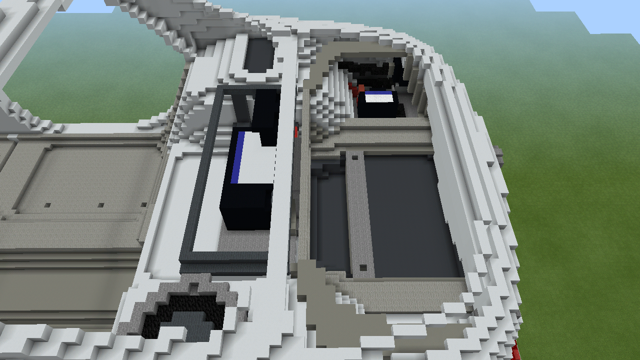 Mercedes-Benz S-class W222 Minecraft Map