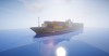 Fictional Container Ship Minecraft Map