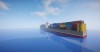 Fictional Container Ship Minecraft Map
