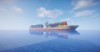 Fictional Container Ship Minecraft Map