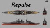 HMS Repulse 1:1 Scale (new version) Minecraft Map