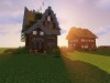 Wattle & Daub Medieval-Fantasy Cottages Minecraft Map