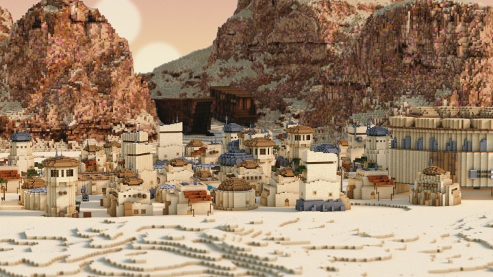 Tatooine Minecraft Map