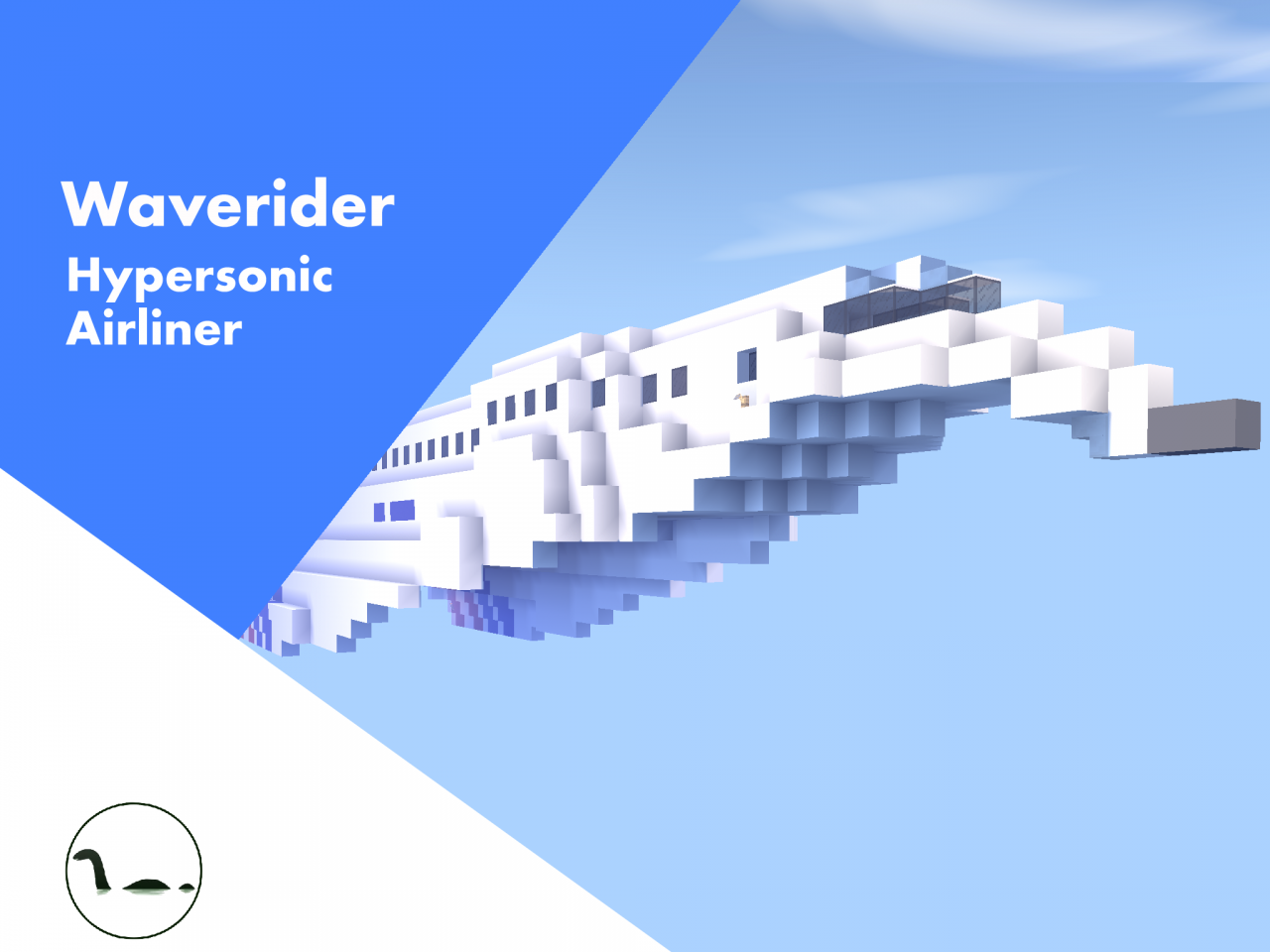 Waverider (Hypersonic Airliner) Minecraft Map