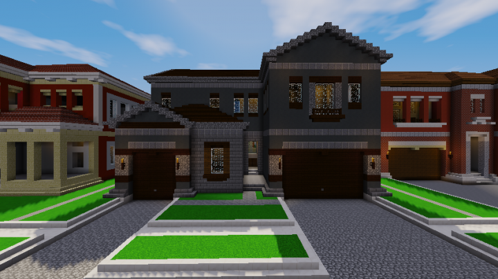 Modern Intricate Homes - A Beautiful Collection Minecraft Map