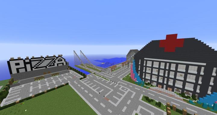 Country City Minecraft Map