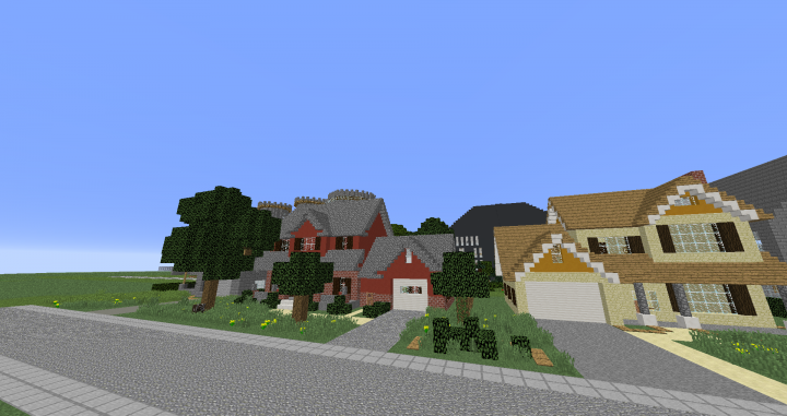 Country City Minecraft Map