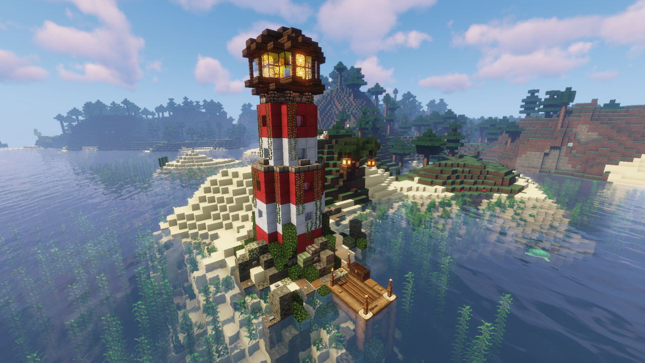 Small Lighthouse Build Minecraft Map