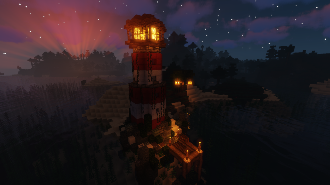 Small Lighthouse Build Minecraft Map