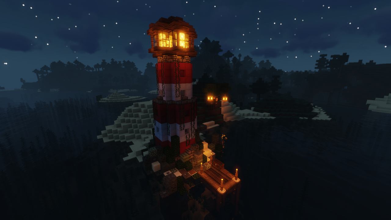 Small Lighthouse Build Minecraft Map