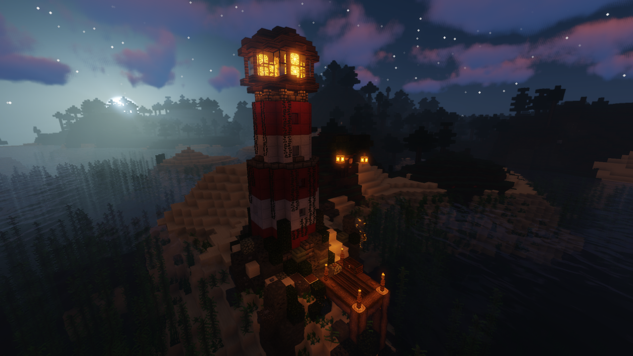 Small Lighthouse Build Minecraft Map