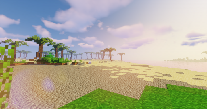 Tropical Island Minecraft Map