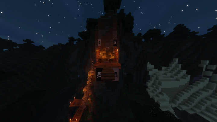 Hidden Pirate Outpost Minecraft Map