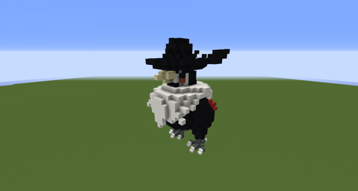 Honchkrow Pokemon Small Organic Minecraft Map