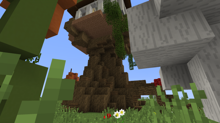 Blossom Tree-House Minecraft Map