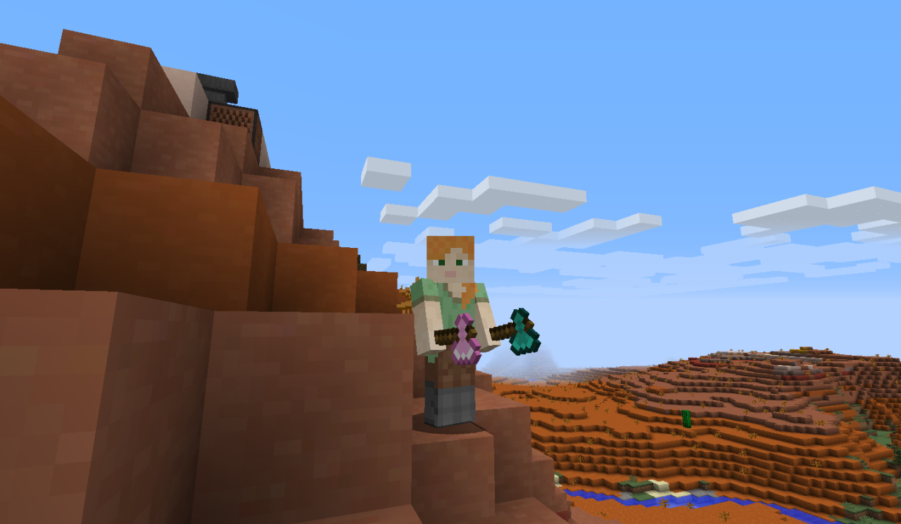 Pink Diamonds Minecraft Mod