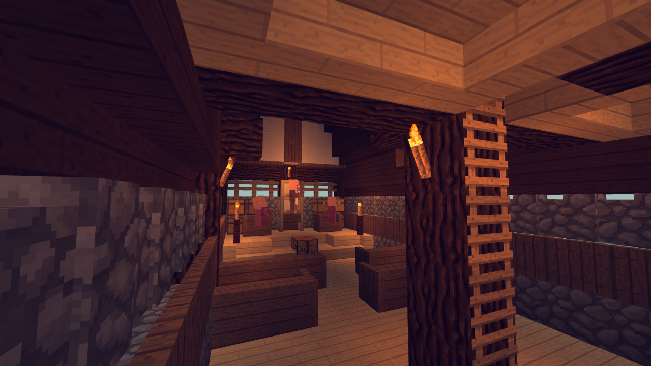 Cozy island village Minecraft Map