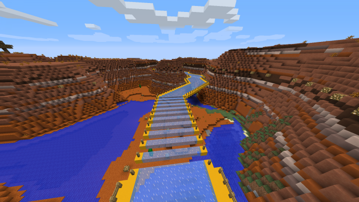 Minecraft Drift Minecraft Map