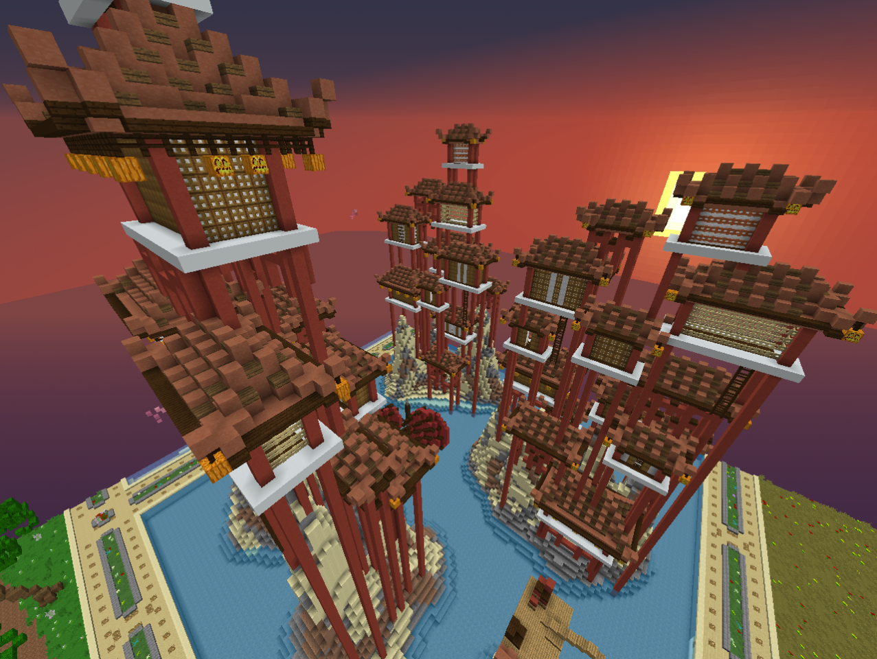 Far East Minecraft Map