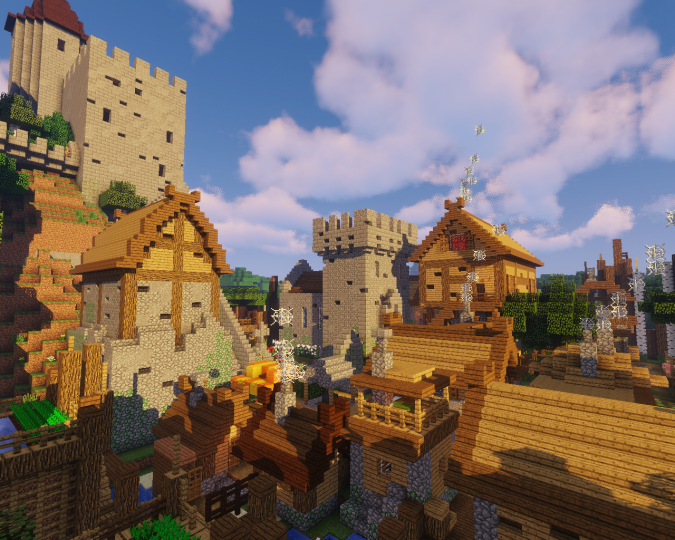 Bayna - An Old Minecraft Village Overhaul Minecraft Map