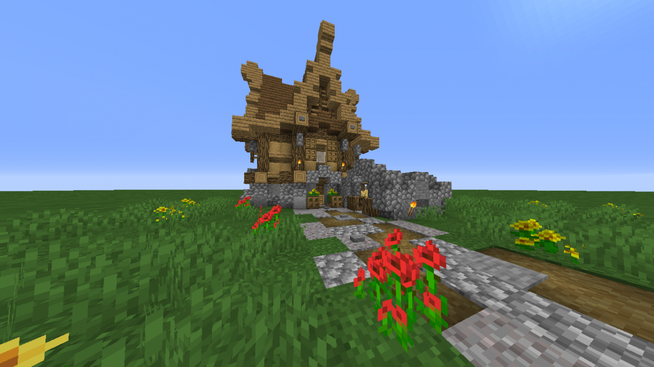 Medieval House Minecraft Map