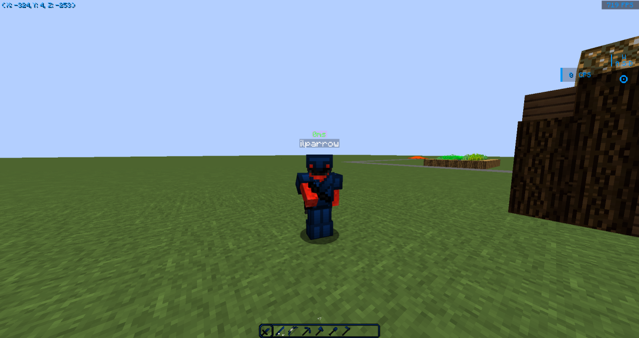 16x16 Deep Sapphire texture pack Minecraft Texture Pack