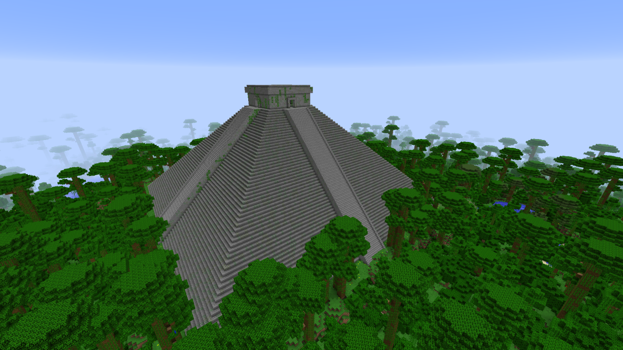 Mayan Temple Minecraft Map