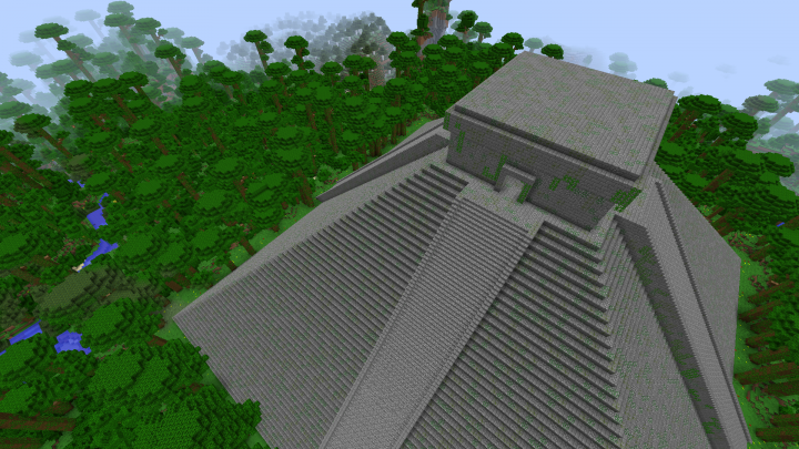 Mayan Temple Minecraft Map