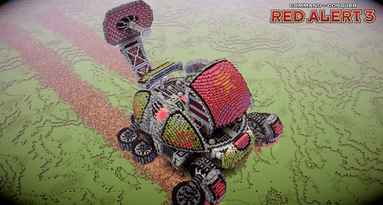 Soviet Outpost | C&C Red Alert 3 Minecraft Map