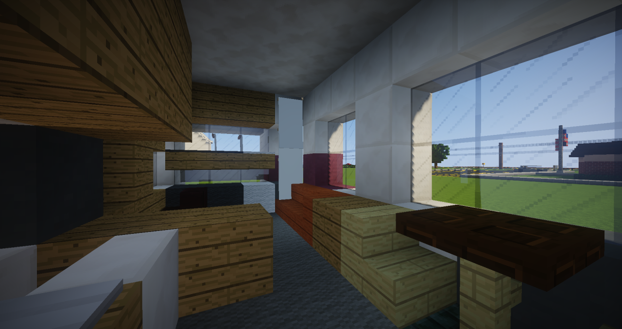 Ford F-350 Pulling Fifth Wheel Camper, AKA my house Minecraft Map