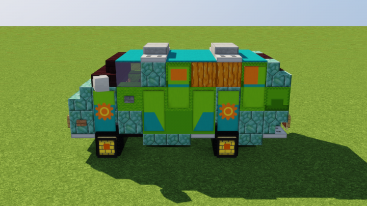 The Mystery Machine Minecraft Map