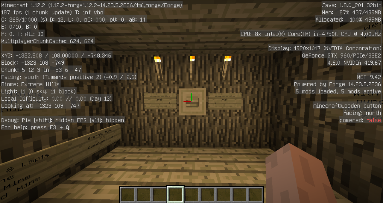 Mine and Live Minecraft Map