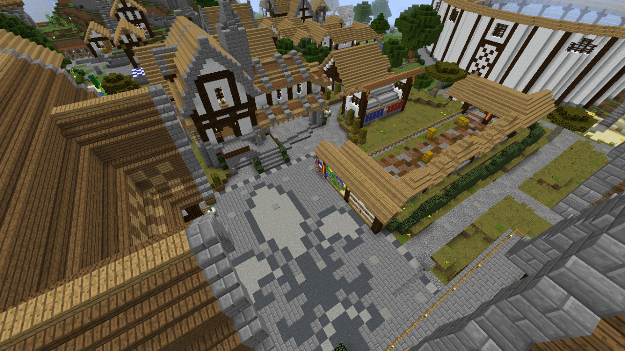 Medieval City Minecraft Map