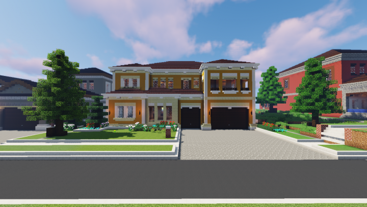 Modern Intricate Homes - A Beautiful Collection Minecraft Map