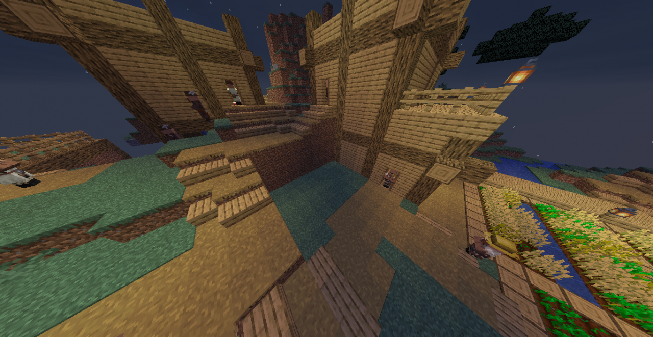 A Village (Villager version) Minecraft Map