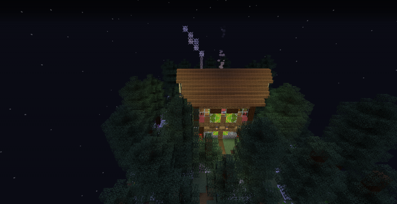 Spring Forest Cabin Minecraft Map