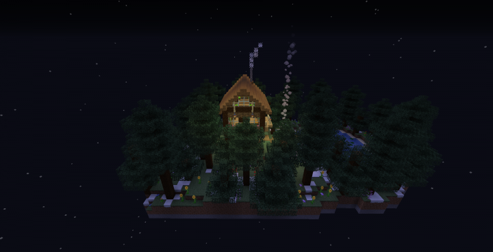 Spring Forest Cabin Minecraft Map