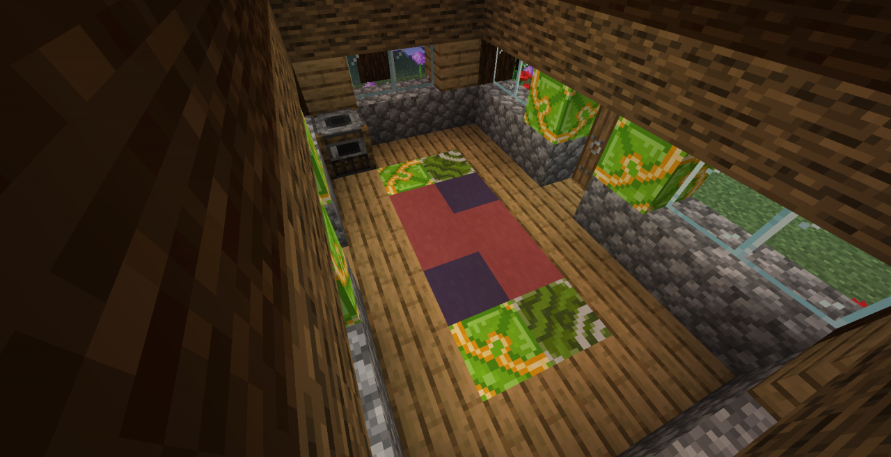 Spring Forest Cabin Minecraft Map