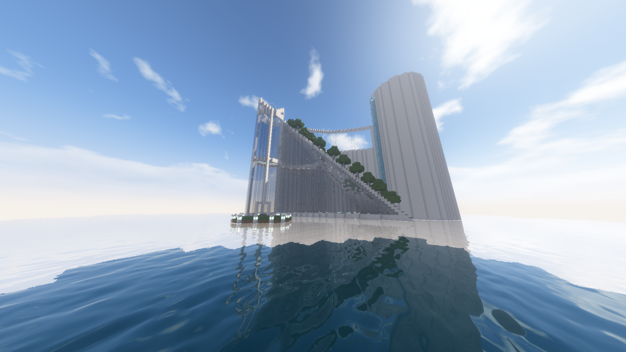 Near-futuristic Building 1 Minecraft Map