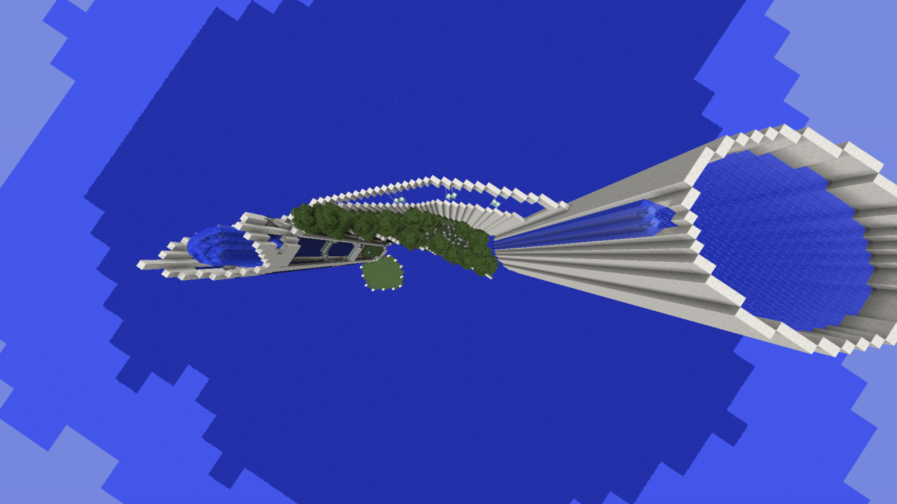 Near-futuristic Building 1 Minecraft Map