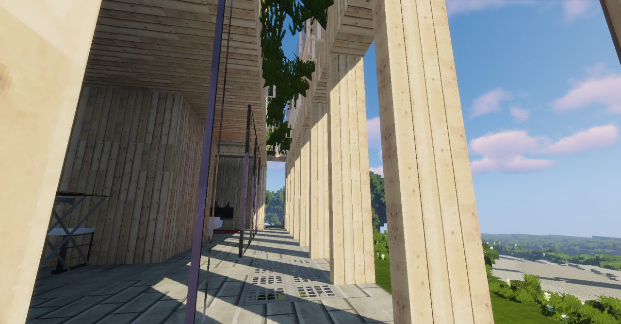 Small Modern Cabin Minecraft Map